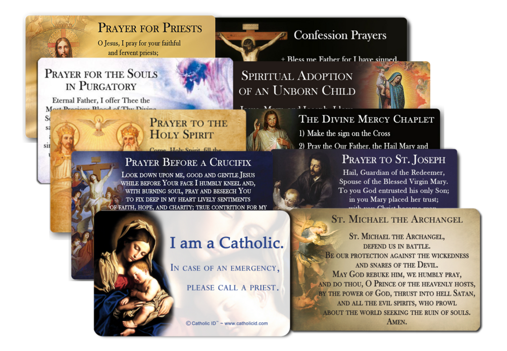 Catholic Prayer Cards/ Catholic Holy Cards – Catholic ID