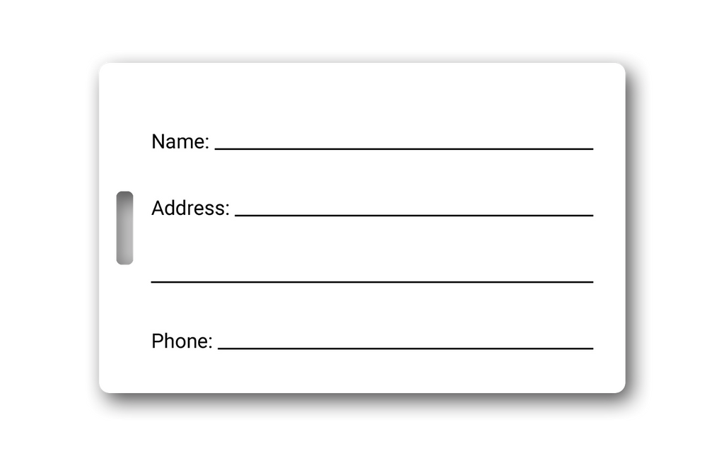 Guardian Angel Luggage Tag – Catholic ID